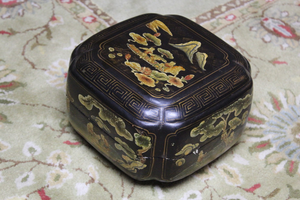 Design Ideas - Chinese Antique Boxes & Baskets- Shanghai Green Antique ...