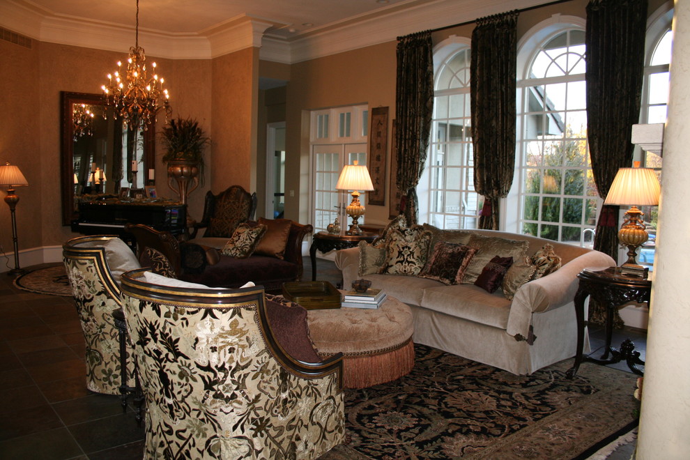 Design Source Portfolio - Mediterran - Wohnzimmer - Wichita - von Design Source Interiors | Houzz