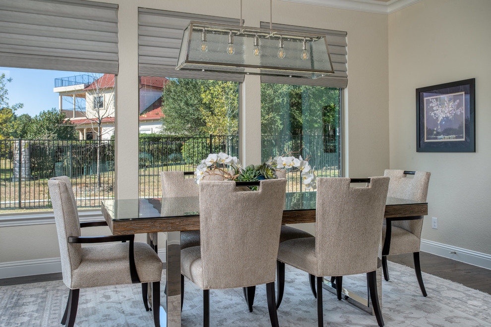 Downsizing with luxury - Transitional - Dining Room - Dallas - by Just ...