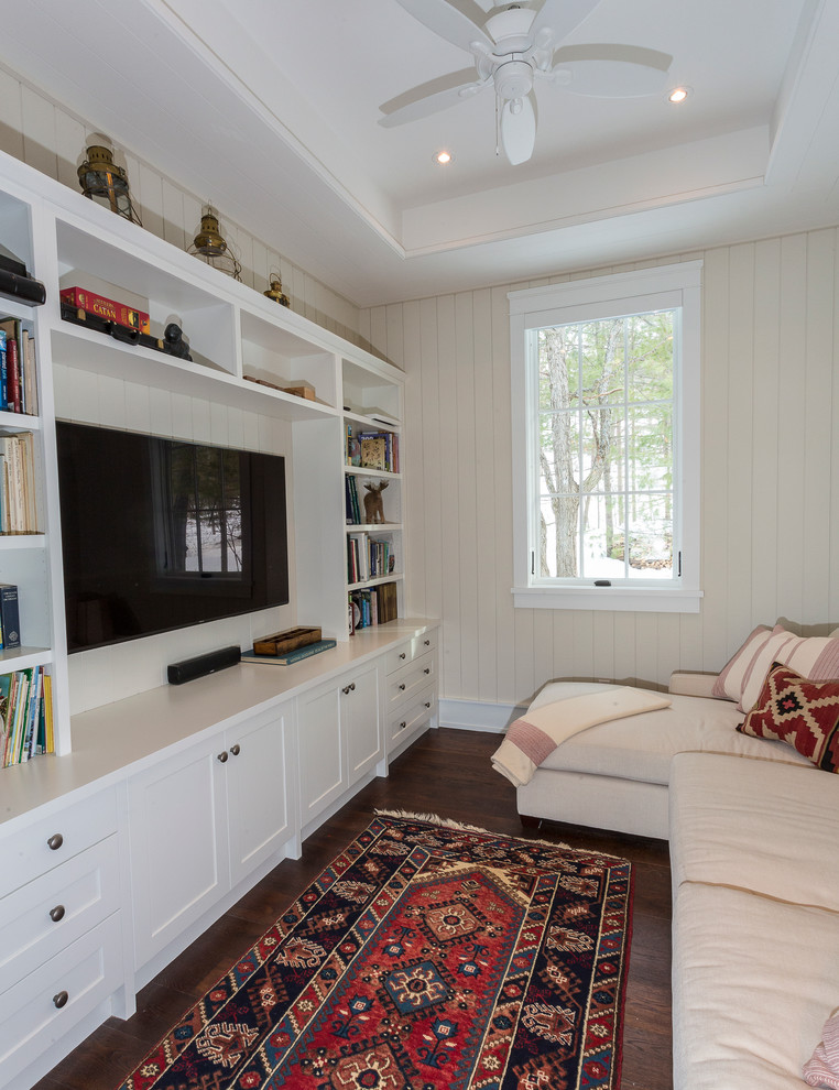 East Bay Cottage, Lake Muskoka - Traditional - Family Room - Toronto ...