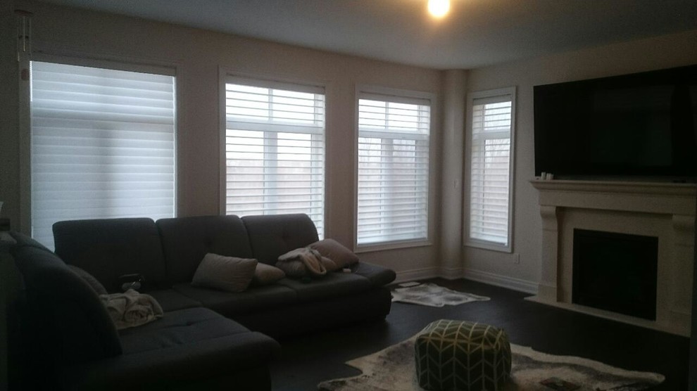 Elegant Oakville enclave home - Modern - Family Room - Toronto - by ...