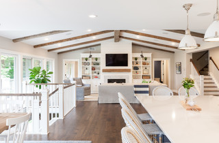 Elsie Interiors | Minnetonka Beach - Beach Style - Family Room ...