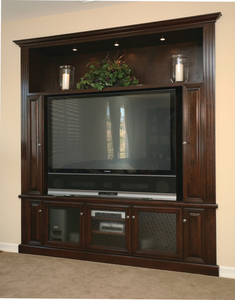 Entertainment Centers & Built-in Niches - Transitional - Family Room ...