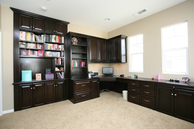 Entertainment Centers & Built-in Niches - Transitional - Games Room ...