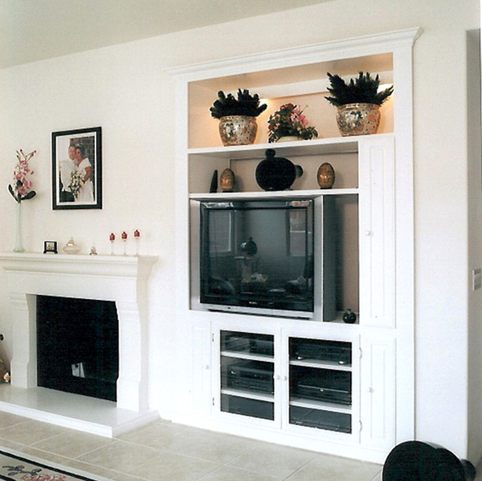 Entertainment Centers & Built-in Niches - Transitional - Family Room ...