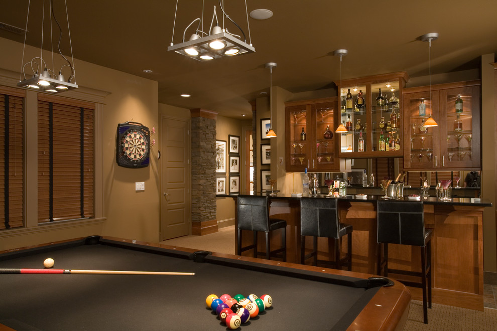 Entertainment Rooms - Traditional - Games Room - Seattle - by Roger ...