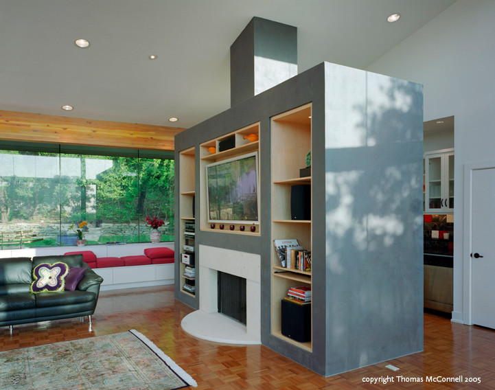 Epic Game Room - Contemporary - Living Room - Austin - by CG&S Design ...