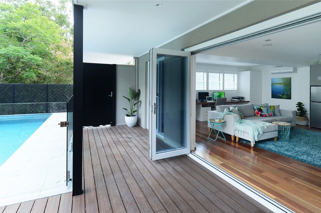 Fabulous Family Rumpus Room and Office - Contemporary - Family Room ...