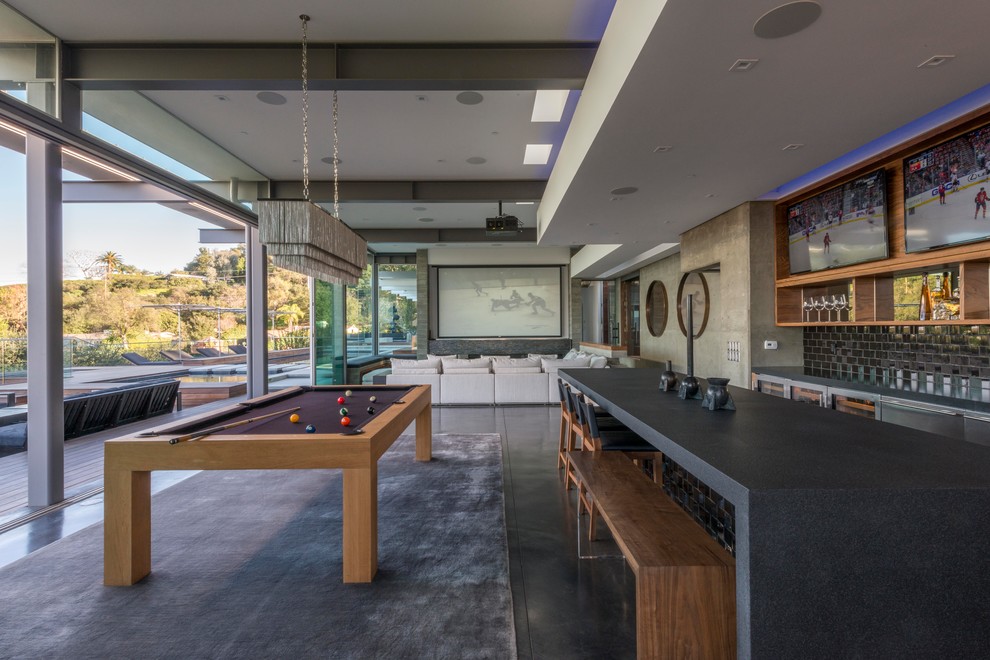 Factor Residence - Contemporary - Family Room - Los Angeles - by (fer ...