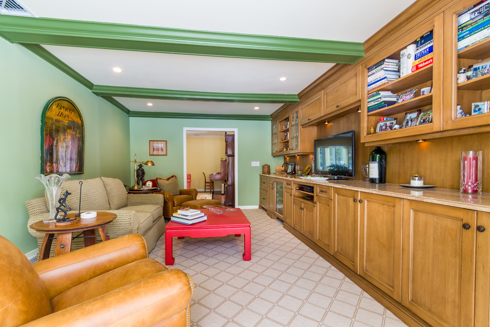 Family Den Renovation - Traditional - Family Room - New York - by ...