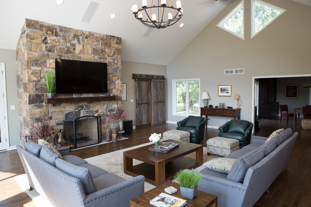 Family Room Addition With Breathtaking Views - Traditional - Family ...