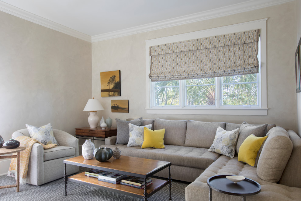 Family Room - Transitional - Family Room - New York - by Silhouette ...