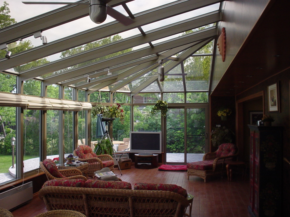 Family room - Contemporary - Family Room - Montreal - by Solarium ...