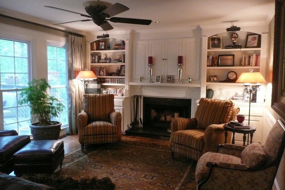 Family Room Update - Traditional - Family Room - Atlanta - by Rejoyce ...
