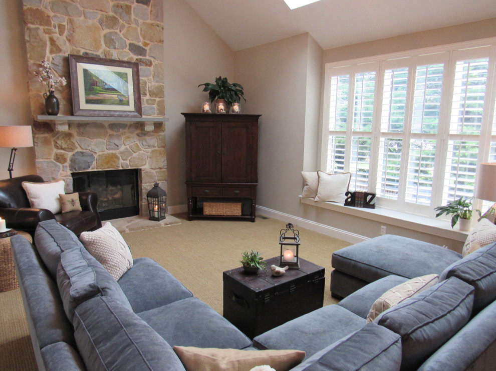 Family Rooms-Redesign and Home Staging - Modern - Family Room ...