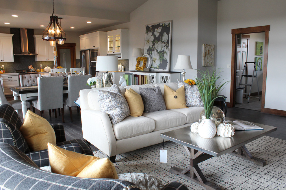 Farmhouse Style in Yellow - Country - Games Room - Seattle - by The Tin ...