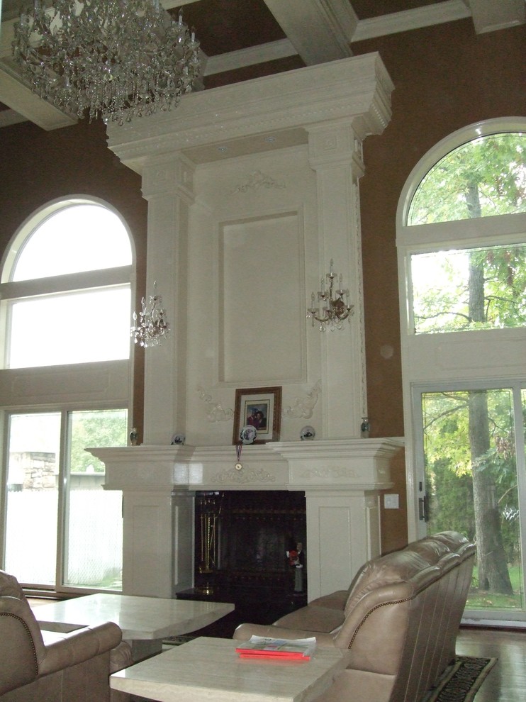 Fireplace Mantel - Traditional - Living Room - New York - by Jay-Quin ...