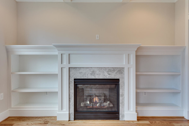 Fireplace Surround - Traditional - Games Room - DC Metro - by Granite ...