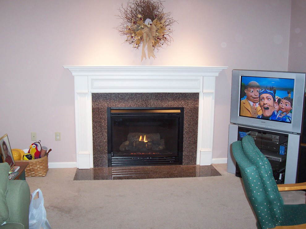 Fireplaces - Traditional - Games Room - Philadelphia - by Pennwood Home ...