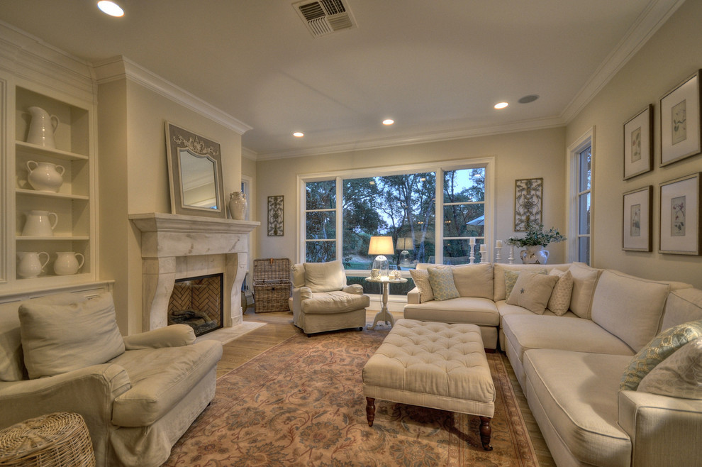 French Provincial - Traditional - Family Room - Sacramento - by Lee ...