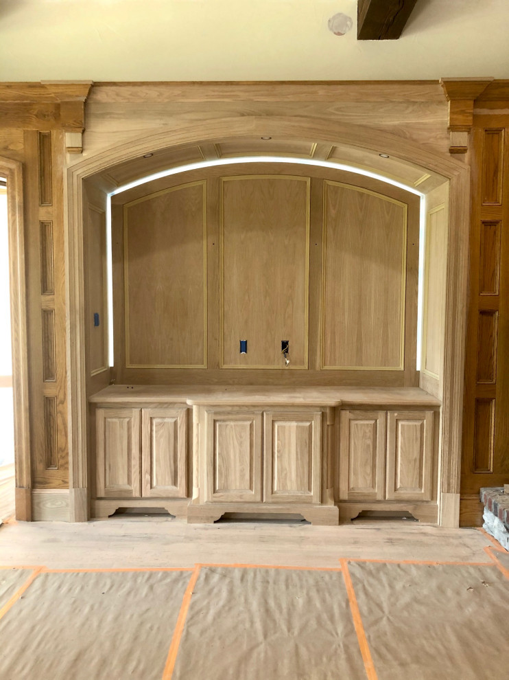 Frisco, Texas - Custom Entertainment Center - More to come ...