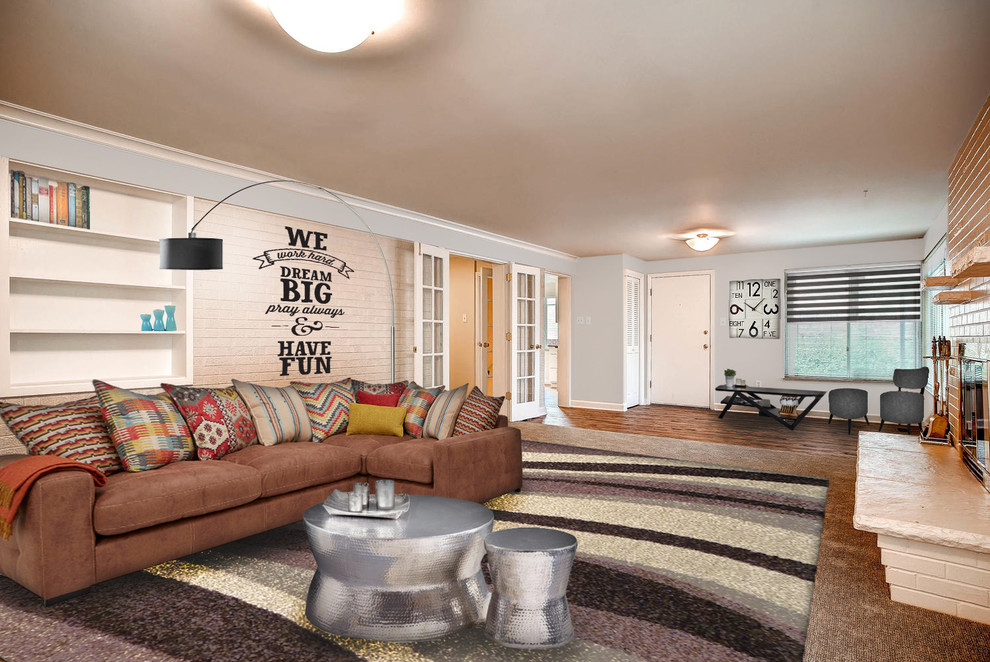 Fun Family Room - Modern - Family Room - Denver - by Denver Virtual ...