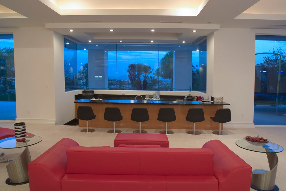 Galardi Residence - Contemporary - Family Room - Las Vegas - by Richard ...