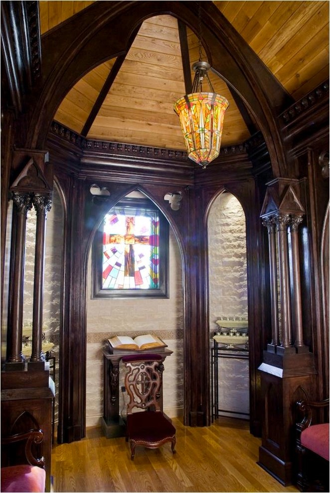Gothic Chapel - Traditional - Family Room - Nashville - by Just Plane ...
