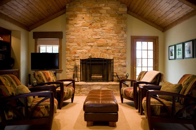 Great Room/Entry Foyer Addition - Traditional - Family Room - St Louis ...