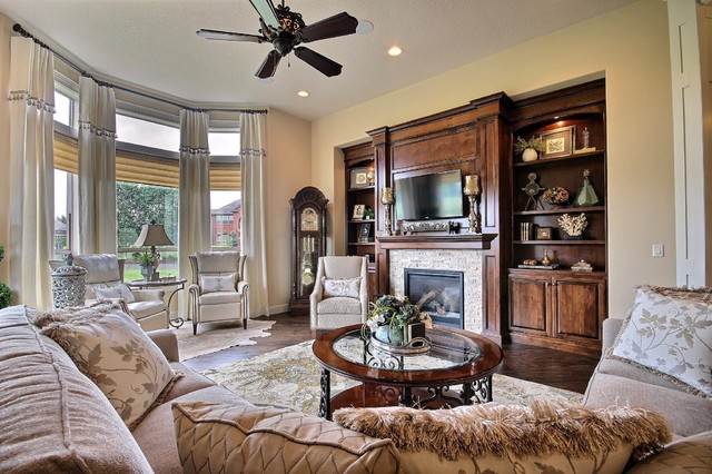 Great Room - The Poplar - Super Ranch in Monet's Garden - Craftsman ...