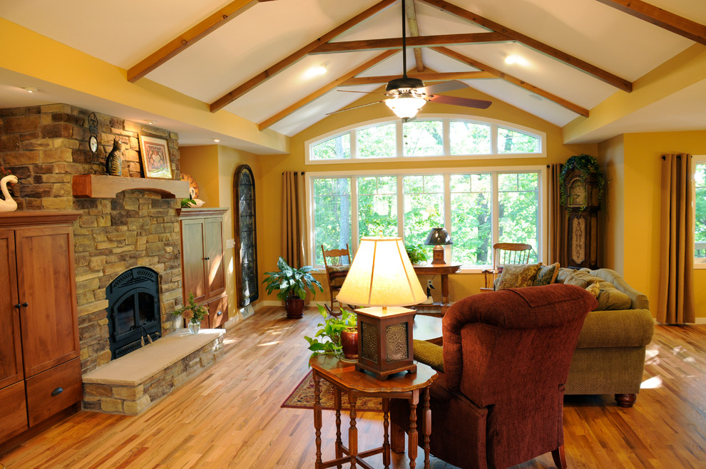 Great Room with Decorative Beams - Family Room - Other - by User | Houzz