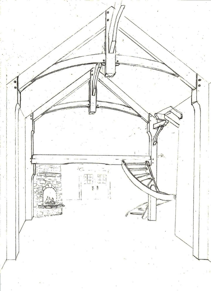 Great Roompost and beam,post and beam construction,timber framing ...