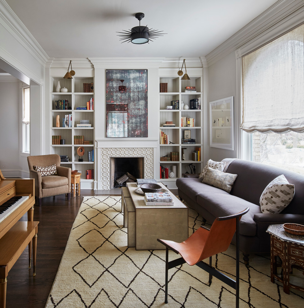 Greenview - Transitional - Family Room - Chicago - by 2to5design | Houzz