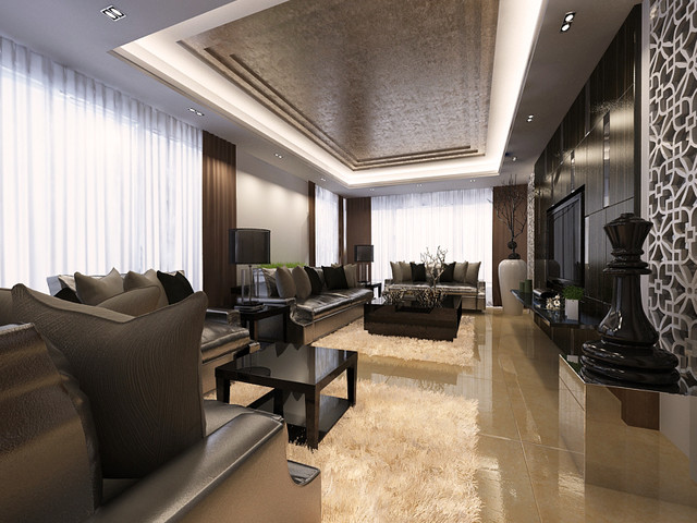 Guest House at Makkah - Rabwa Shceme - Moderne - Salle de Séjour ...
