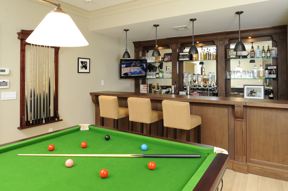 Hamptons House - Traditional - Games Room - New York - by interieurs by ...
