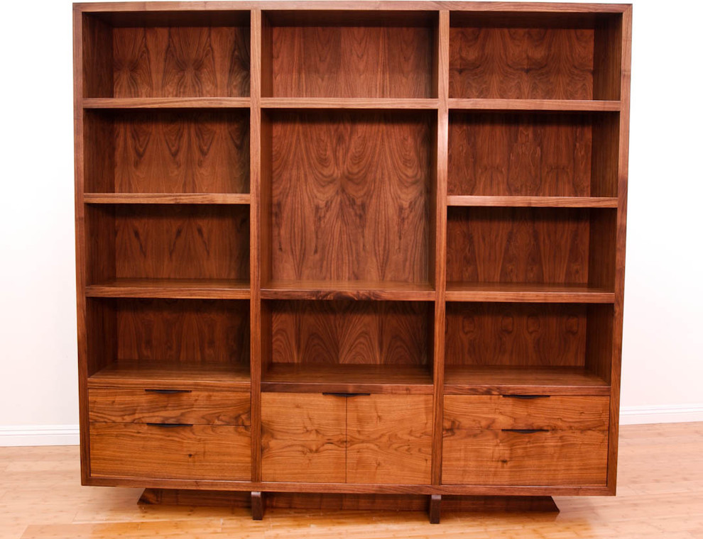 Handsome Bookcase - Modern - Family Room - Orange County - by ...