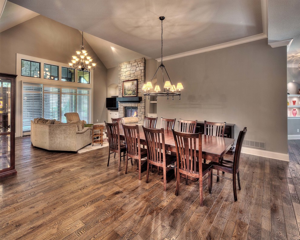 Hearth Rooms - Traditional - Dining Room - Kansas City - by Larson ...