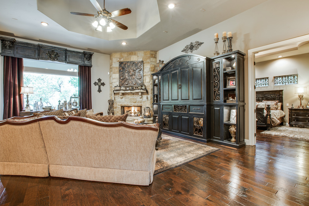 Hill-Country Tuscan (modified) - Family Room - Austin - by Genuine ...