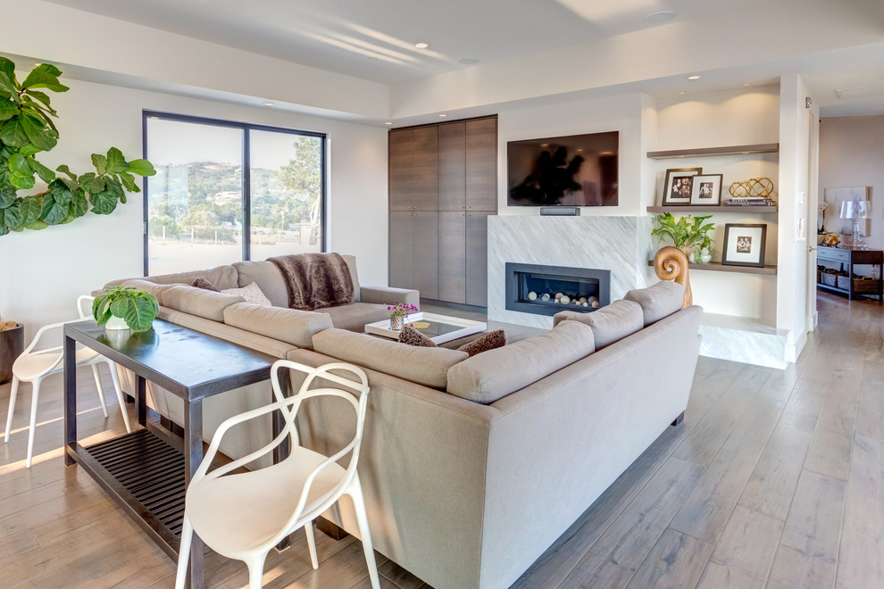 Hilltop Residence - Modern - Family Room - San Luis Obispo - by FORM ...