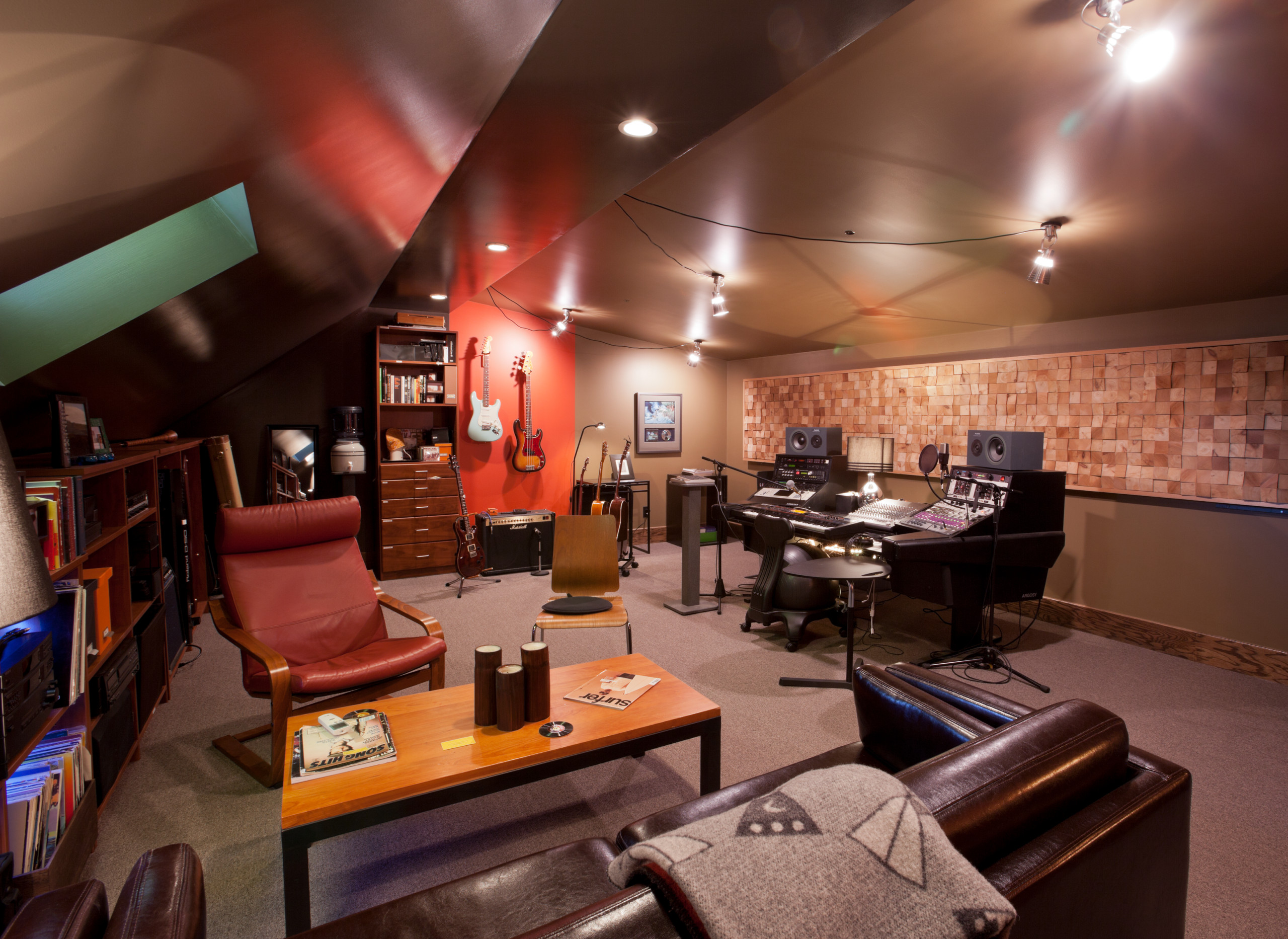 Home Music Studio Design Ideas