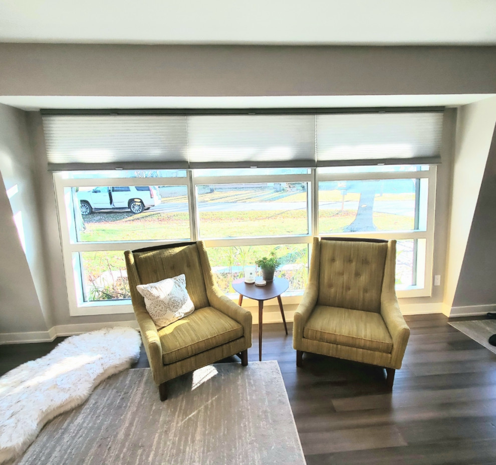 House of window treatments for mid century modern home - Midcentury ...