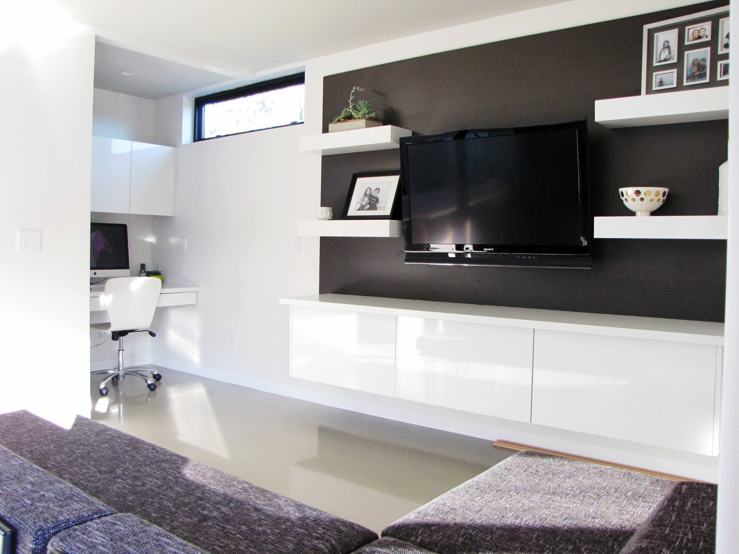Want to Hide the TV Without Using a Cabinet
