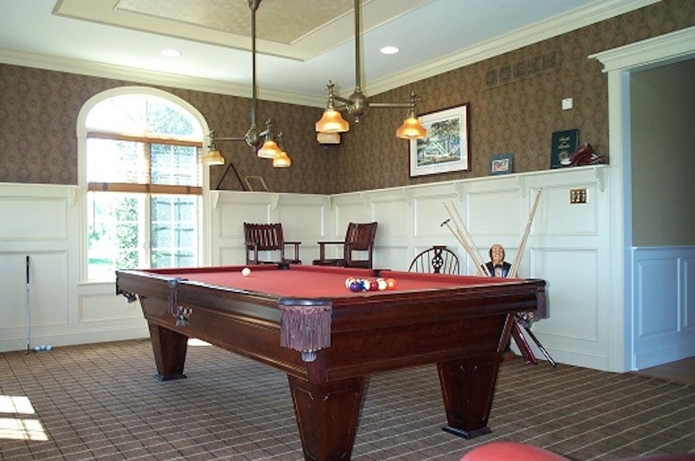 Interior Paint/Carpentry - Traditional - Family Room - Philadelphia ...