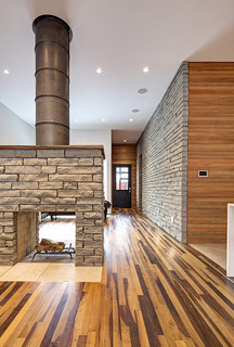 Isokern Magnum Fireplace - Industrial - Family Room - Dallas - by ...