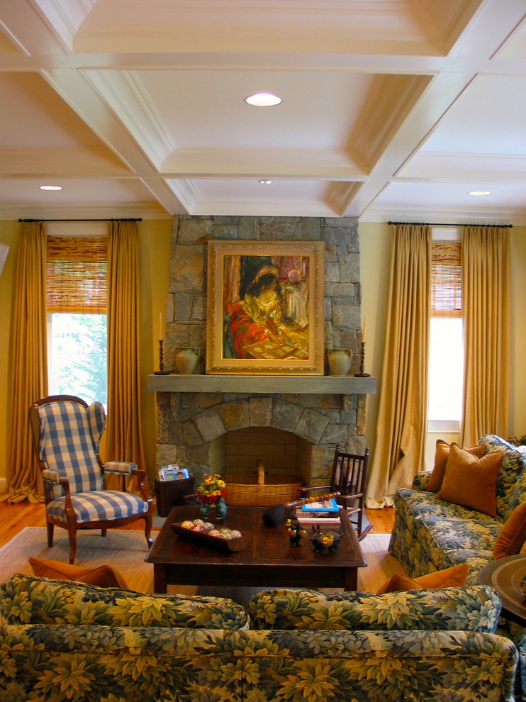 Julia Overton Interiors - Traditional - Family Room - DC Metro - by ...