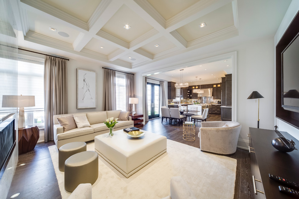 Kleinburg Crown Model Home - Transitional - Family Room - Toronto - by ...