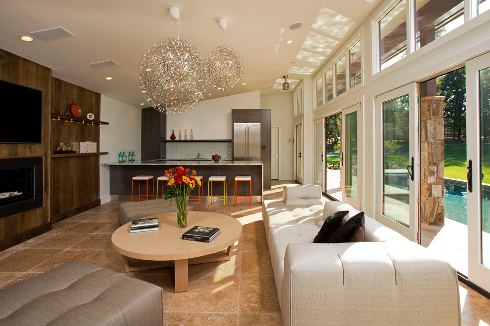 Kohlmark Group Pool House and Surrounds Landscaping - Contemporary ...