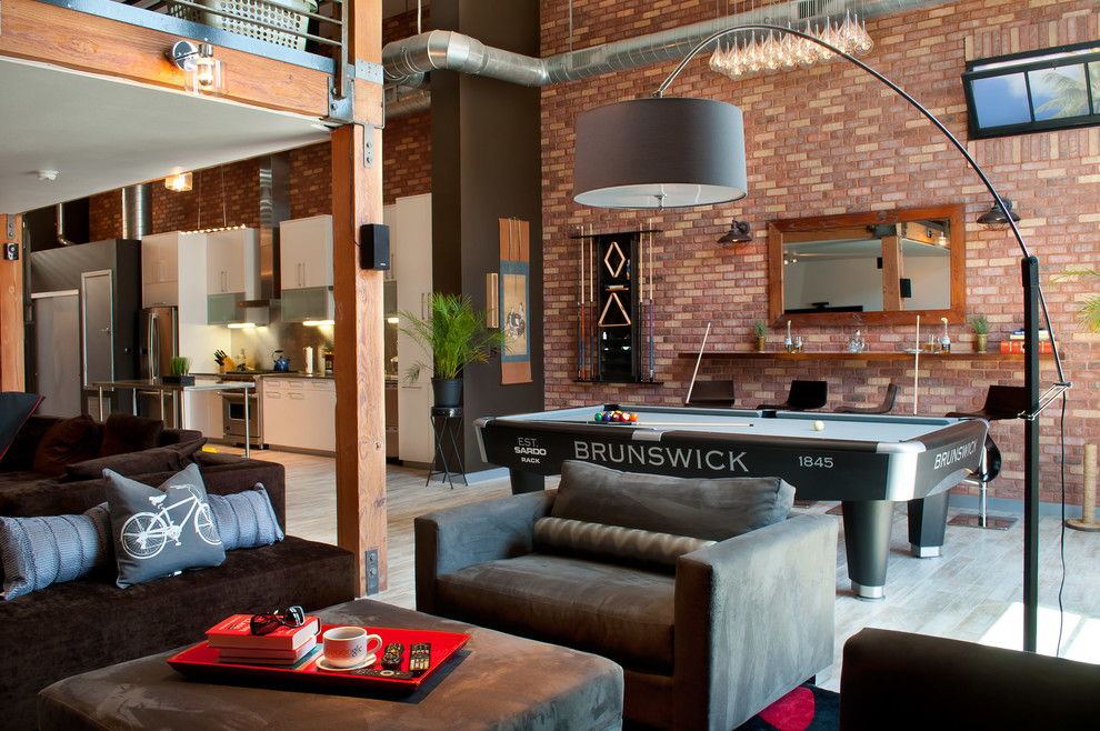 LA Loft - Contemporary - Family Room - Los Angeles - by Julia Diamond ...