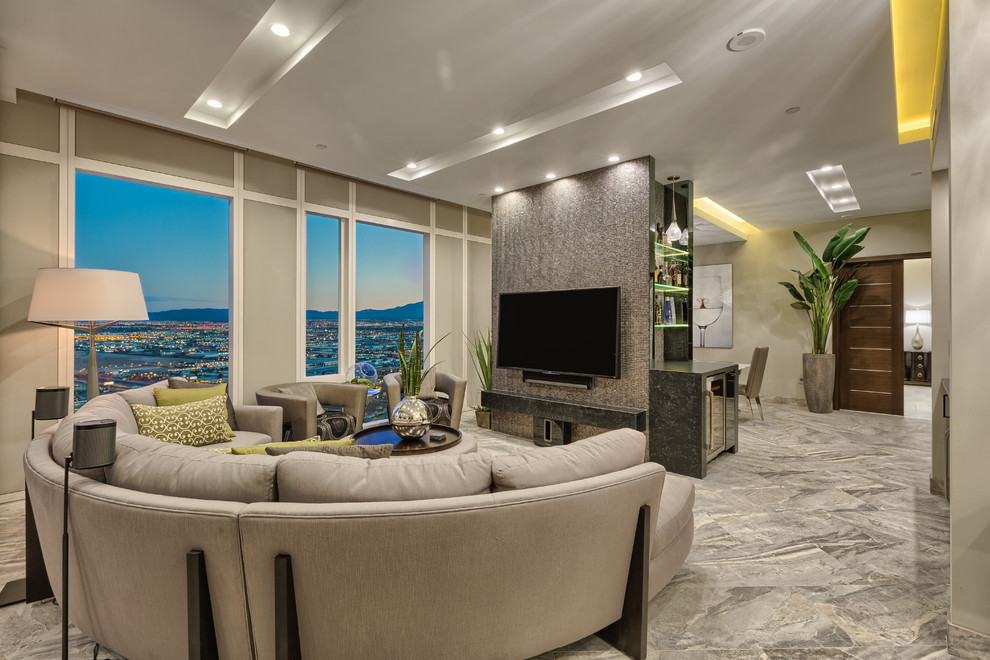 Las Vegas, Mandarin Oriental - Modern - Games Room - Las Vegas - by ...