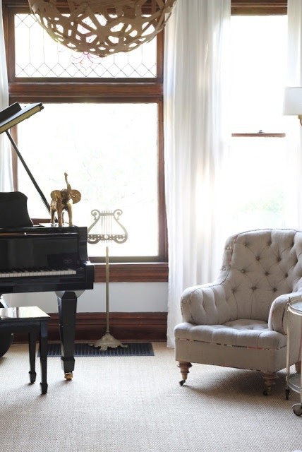 Library/Music Room - Traditional - Family Room - Salt Lake City - by ...